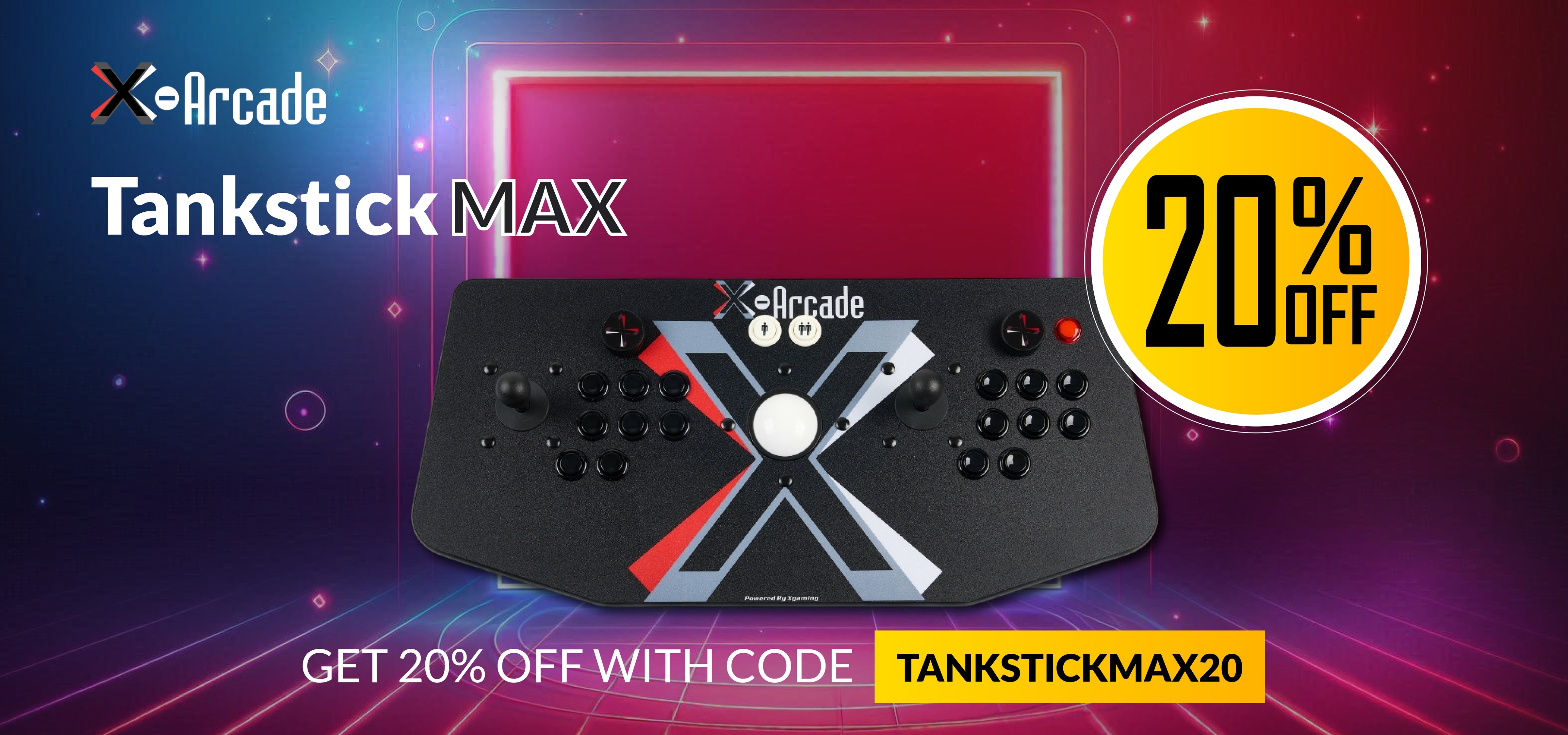 X-Arcade: Indestructible Arcade Joysticks & Arcade Machine Cabinets