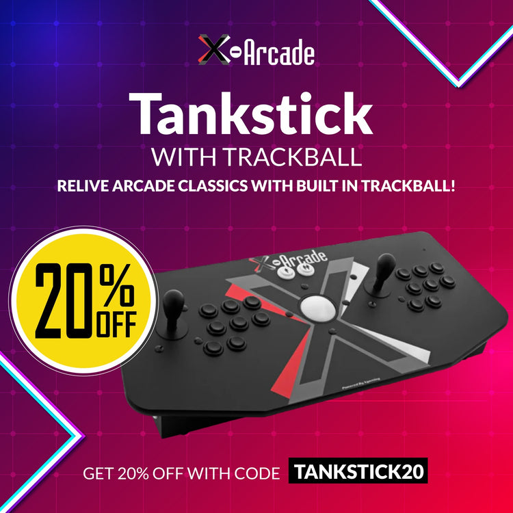 X-Arcade: Indestructible Arcade Joysticks & Arcade Machine Cabinets