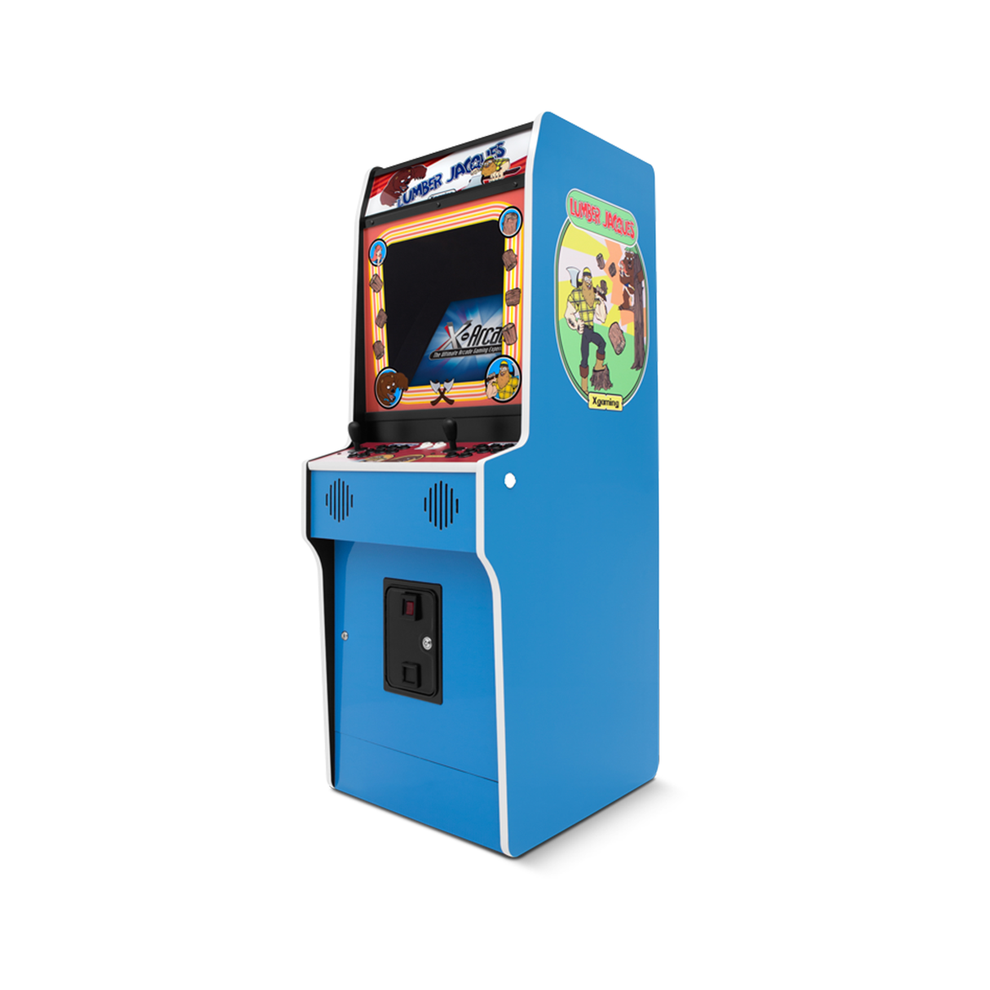 "Lumber Jacques" Classic Video Arcade Game Cabinet: