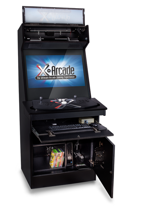 X-Arcade Arcade Machine Cabinet. Full Sized Award Winning Pre-Built Cabinet