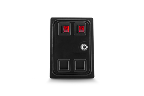 Arcade Coin Door Double Entry